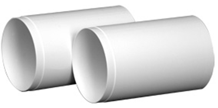 Baderomsvifte Pax tilbehør: Veggrør Ø100mm | Elheat